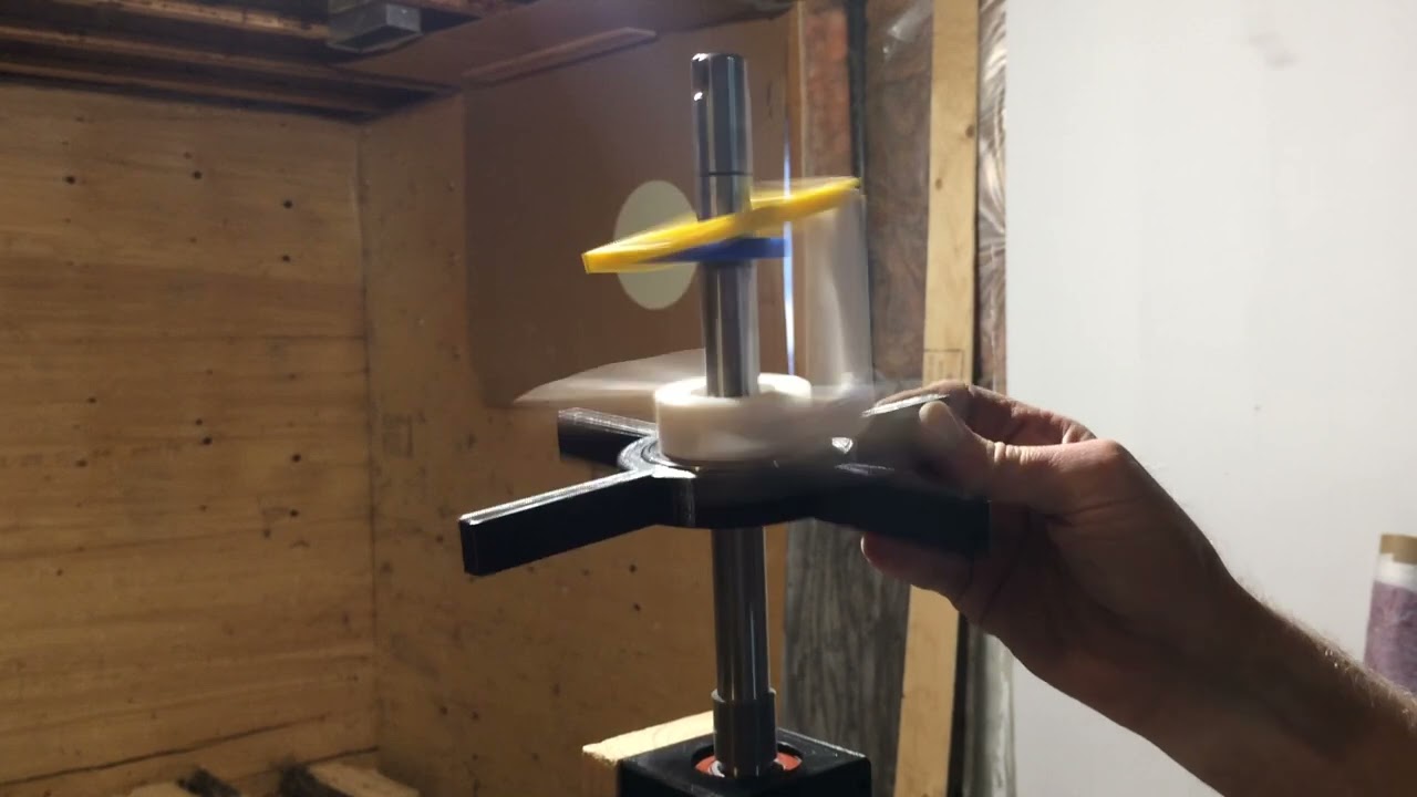 3d print helicopter swashplate - YouTube