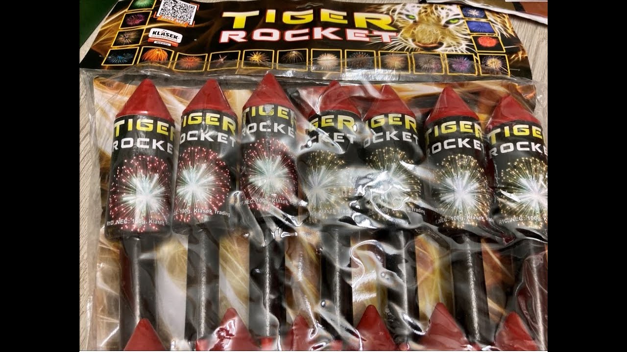 Tiger Rockets 100/50/40 Gram.Nem| Klasek - YouTube