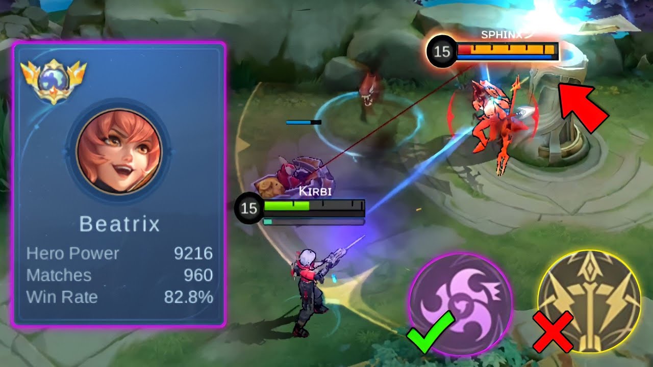 USE THIS BEST EMBLEM FOR BEATRIX BROKEN DAMAGE🔥 - YouTube