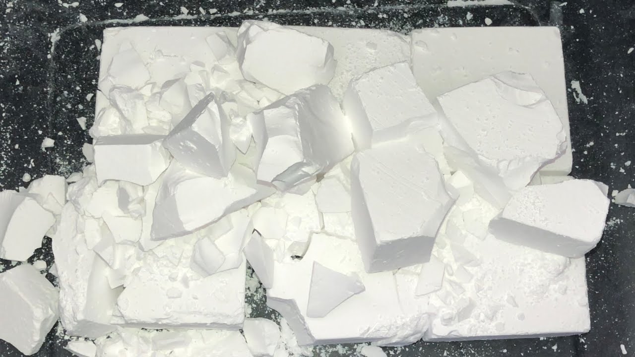 *New Chalk* 8 Chalkness Monster Gym Chalk Crush / Satisfying | Sleep ...