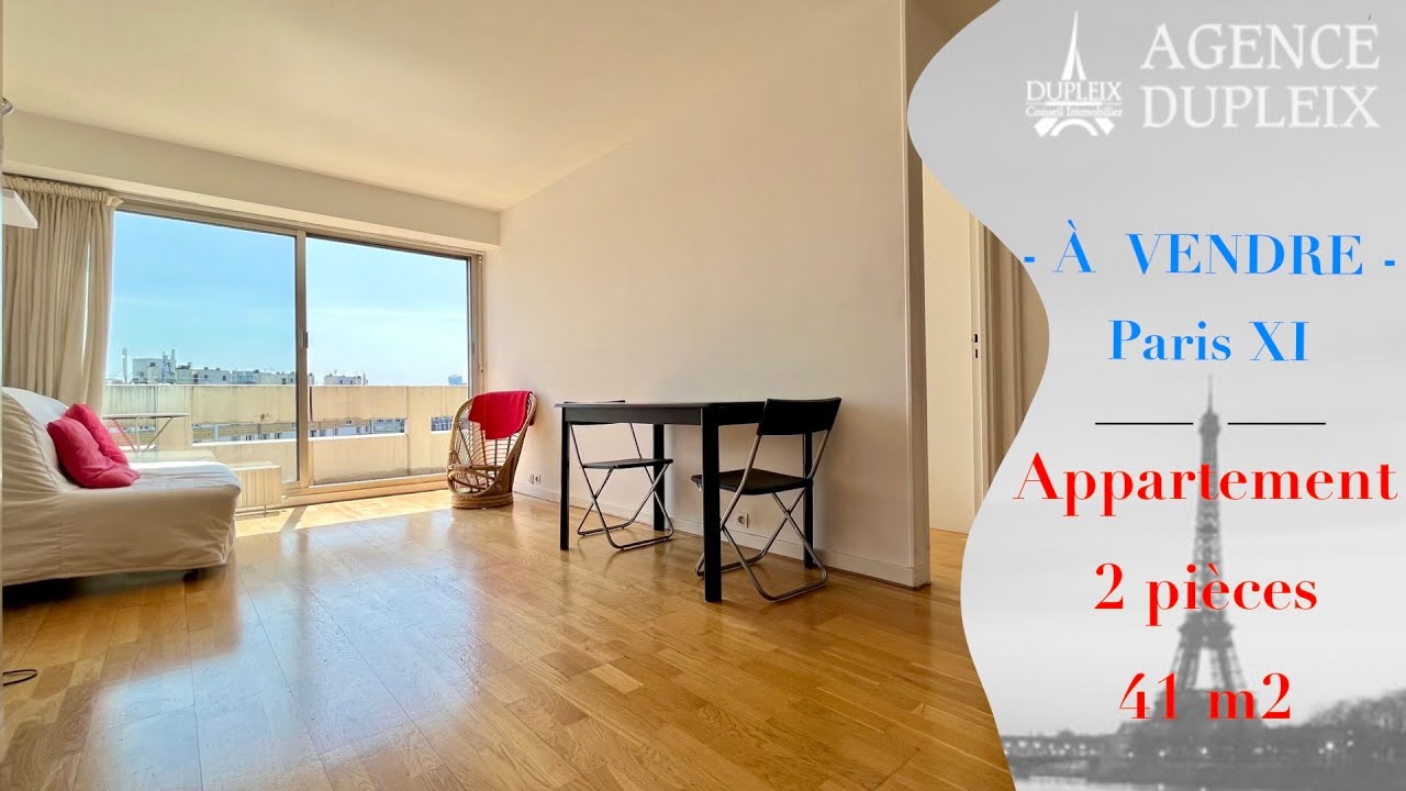 A VENDRE, AGENCE DUPLEIX - Vue panoramique sur PARIS - Appartement 2 ...