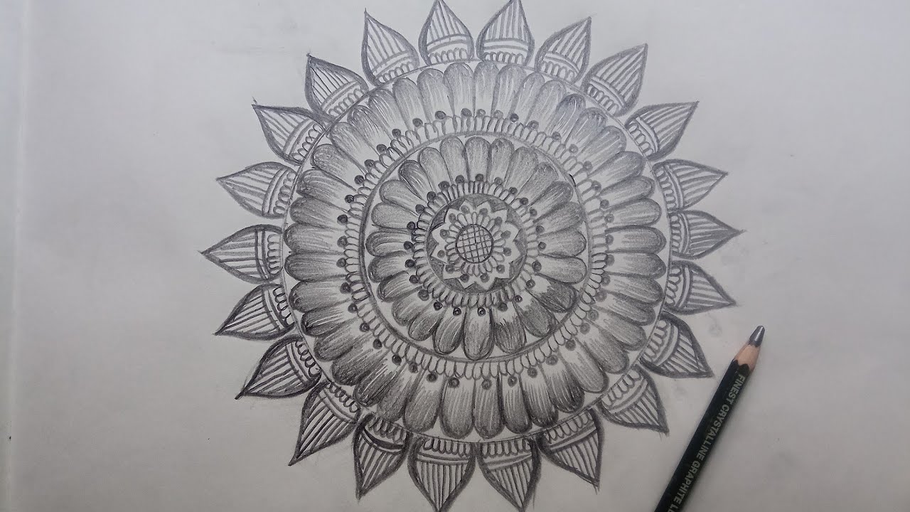 beautiful easy pencil art step by step || How to drow a Pencil art for ...