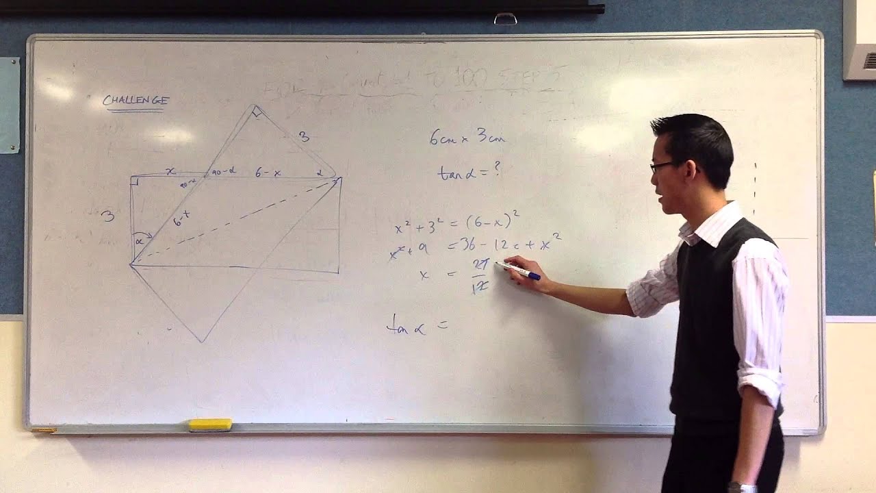 Tricky Geometry/Trigonometry Question - YouTube