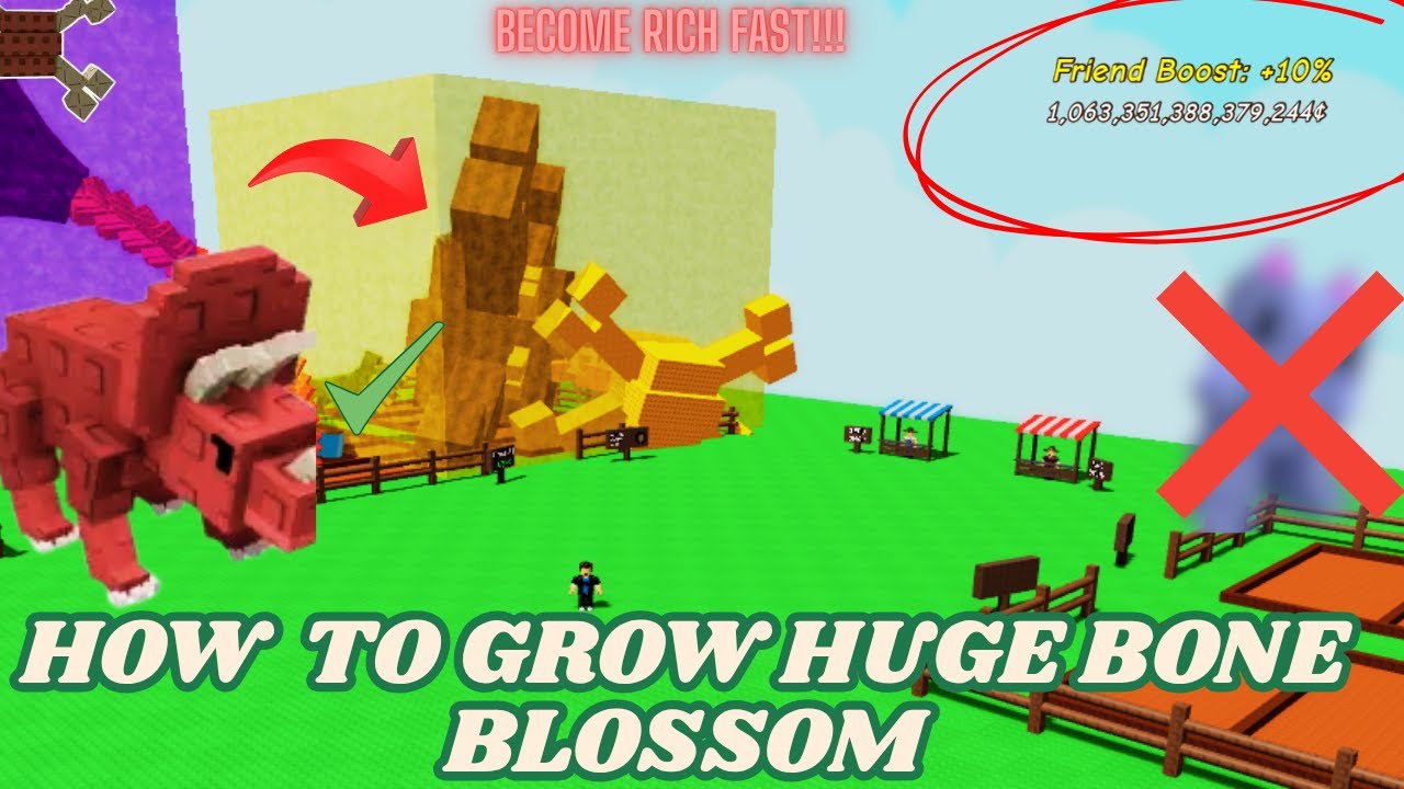 How to Grow Big Bone Blossoms FAST - YouTube