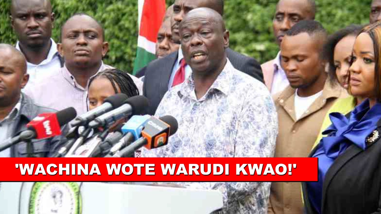GACHAGUA: Wachina wote warudi kwao China biashara zao zipewe wakikuyu ...
