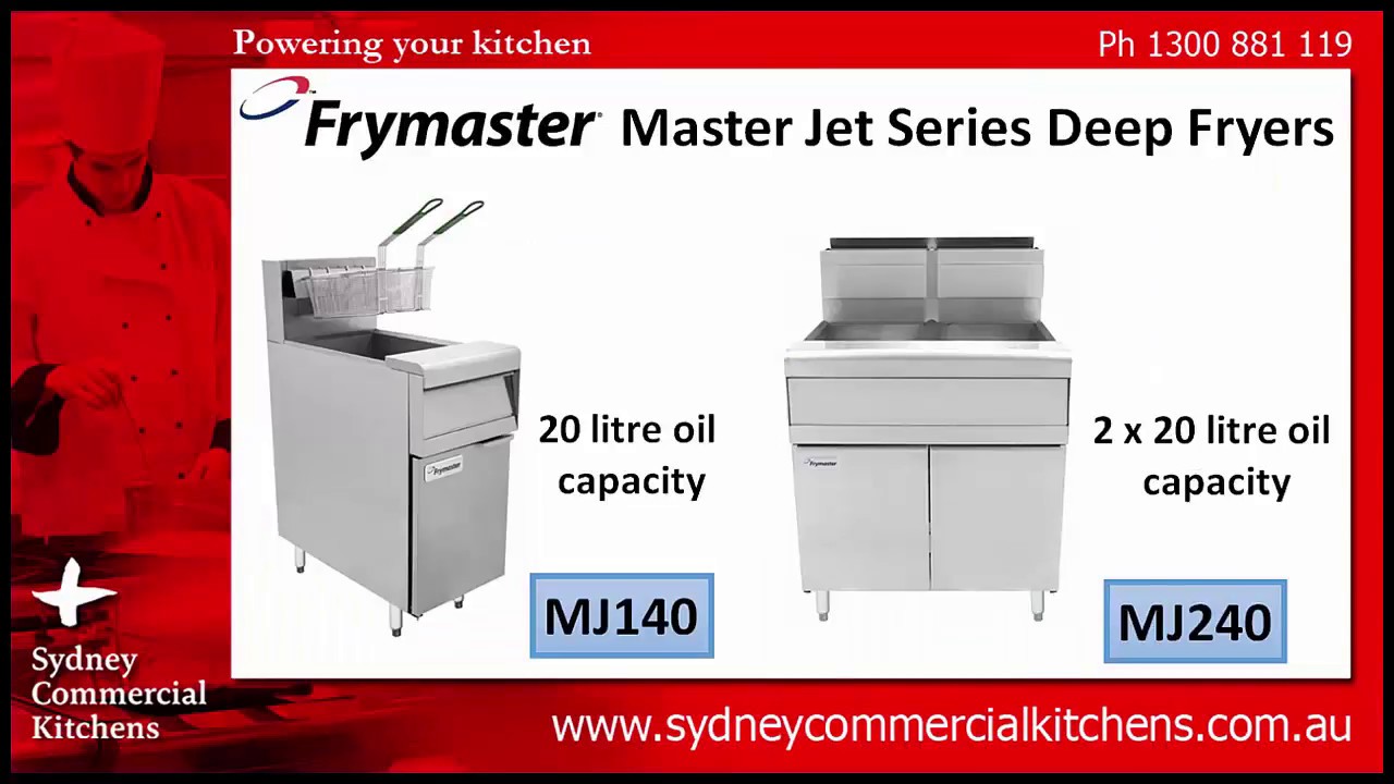 Frymaster - Master Jet Series Deep Fryers - YouTube