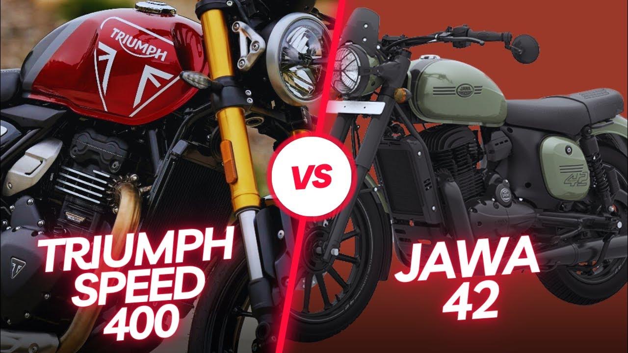 Triumph Speed 400 VS Jawa 42 || Triumph VS Jawa - YouTube