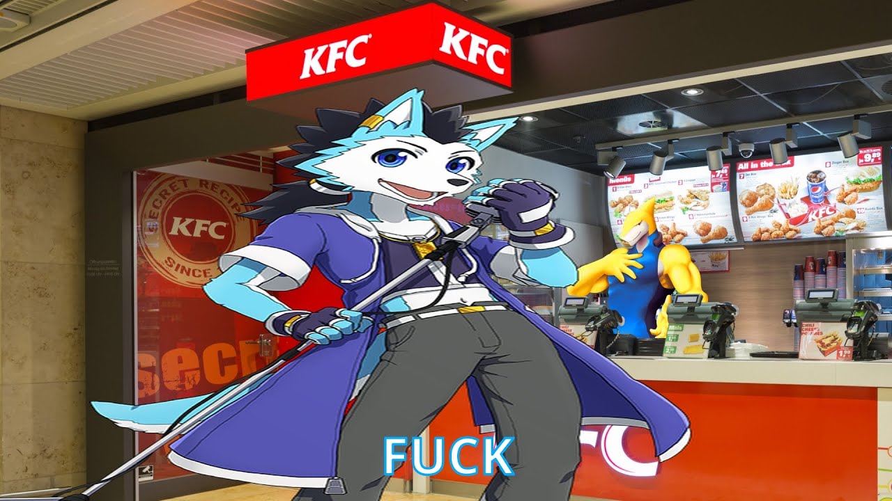 【UTAU/DeepVocal Talkloid】Rou Orders KFC【獣音ロウ/冰水印】 - YouTube