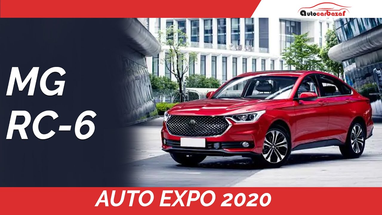 MG RC 6 | Auto Expo 2020 | Autocarbazar.com - YouTube