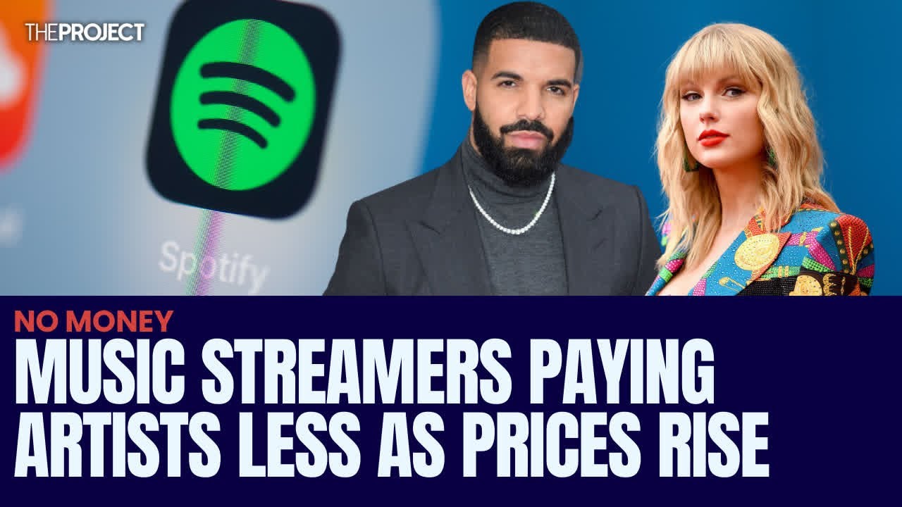 Music Streamers Paying Artists Less As Prices Rise - YouTube