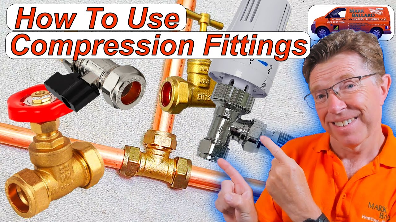 Compression Fittings, 5 Ways To Put Them Together So You Don't Get a ...