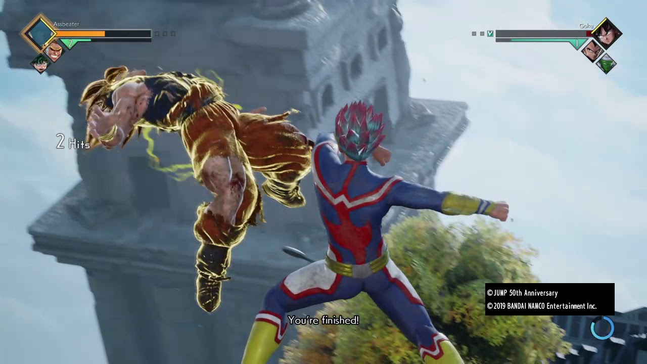 JUMP FORCE with sonic goku - YouTube