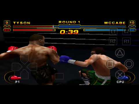 안드로이드 PS1 에뮬레이터 ePSXe (Mike Tyson Boxing) - YouTube