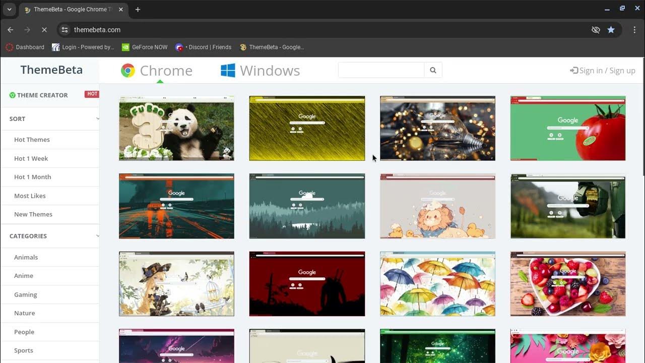 How to create custom chrome theme for Windows 10/11 or even Chrome OS - YouTube