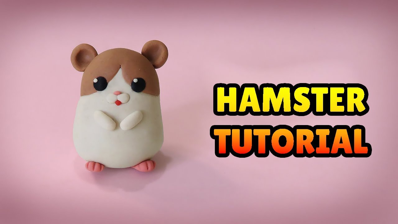 🔴 DIY How to Make HAMSTER - Polymer Clay, plastilina and Fondant ...