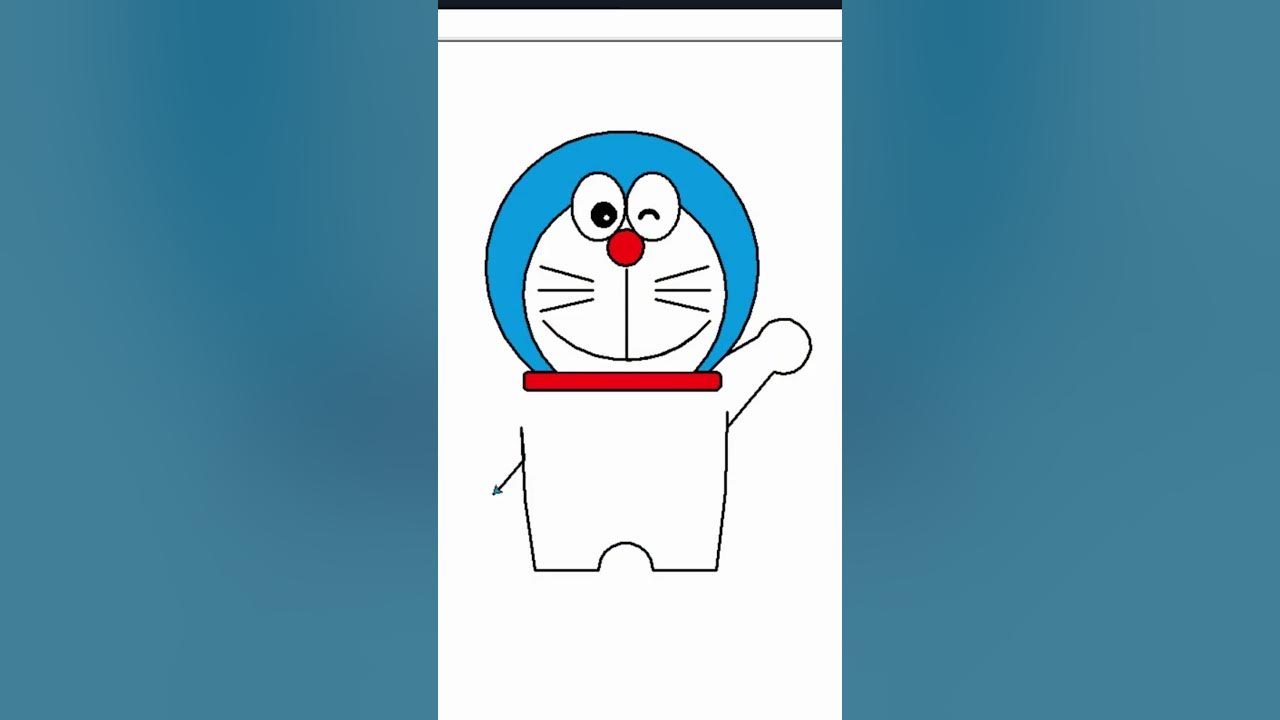 Draw Doraemon Using Python S Turtle Youtube