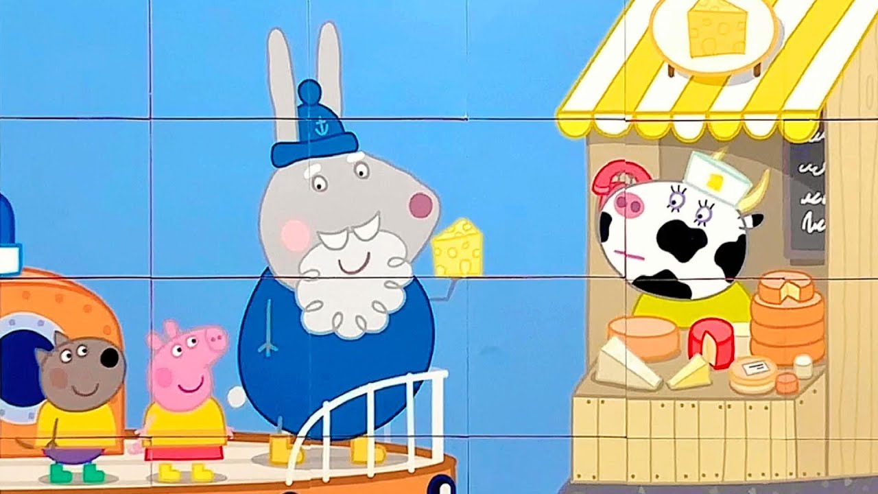 The Lifeboat Launch | Peppa Pig | Puzzle for kids and for fun | Puzzle ...