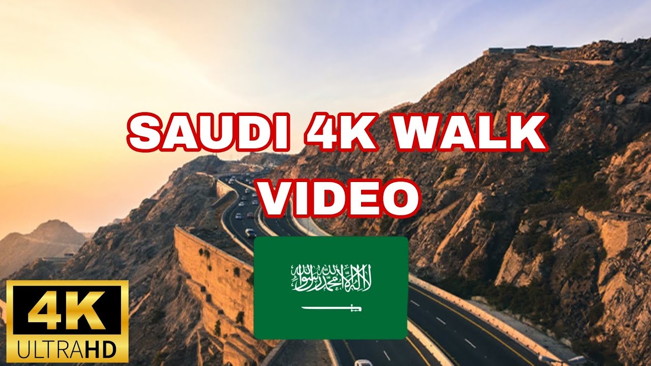 SAUDI 4K WALK VIDEO #saudiarabia /ukssiam - YouTube