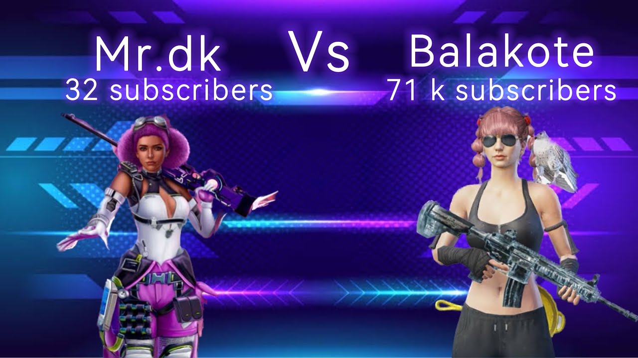 Mr.dk vs @Balakotegaming l Mr.dk l BGMI - YouTube
