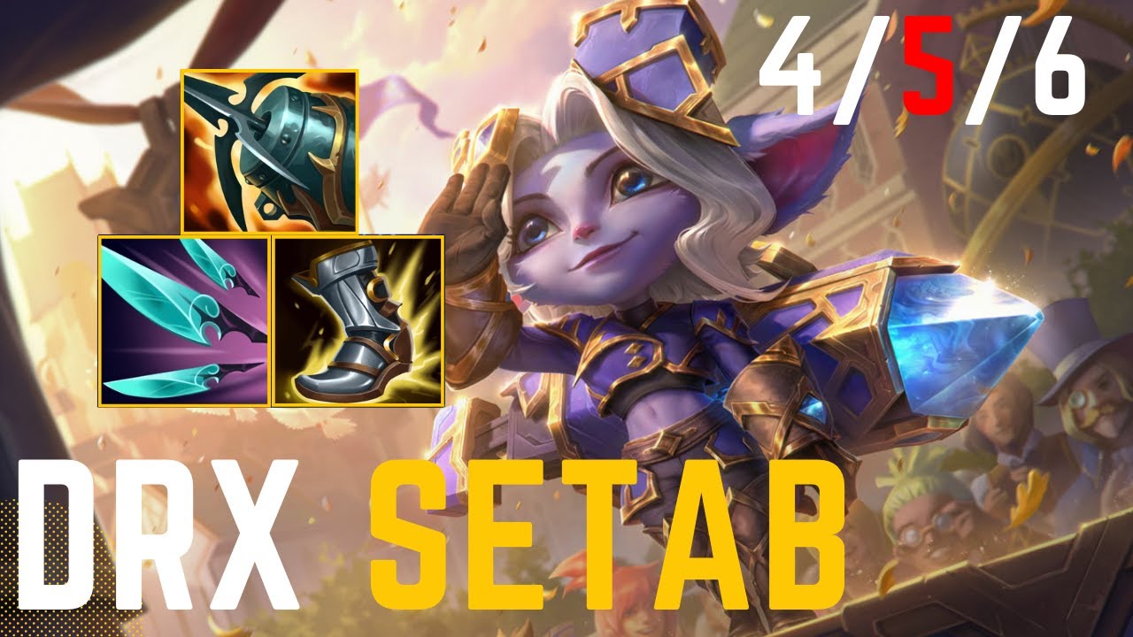 DRX SeTab Tristana vs Karma [MID] Patch 14.3 Korea Challenger - YouTube