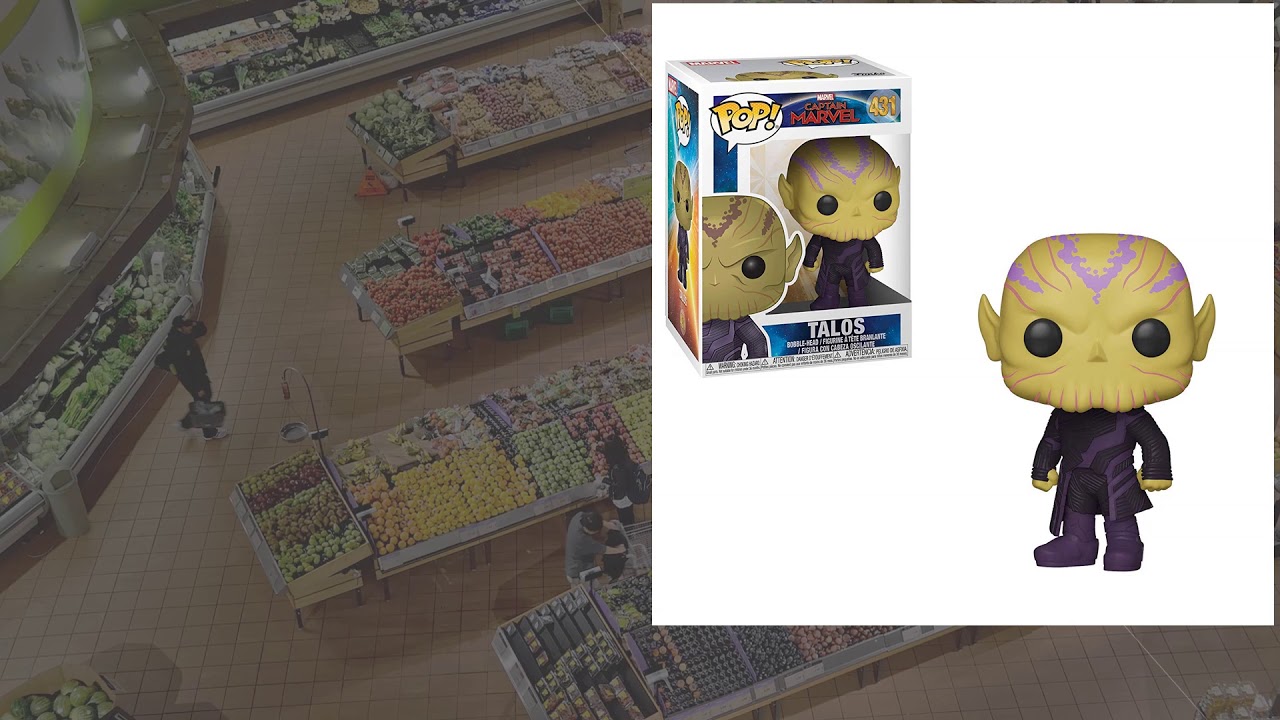 Funko Pop! Marvel: Captain Marvel - Talos Toy, Multicolor - YouTube