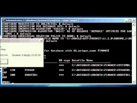 Oracle DBA Justin - How to execute RMAN commands from an operating system file - YouTube