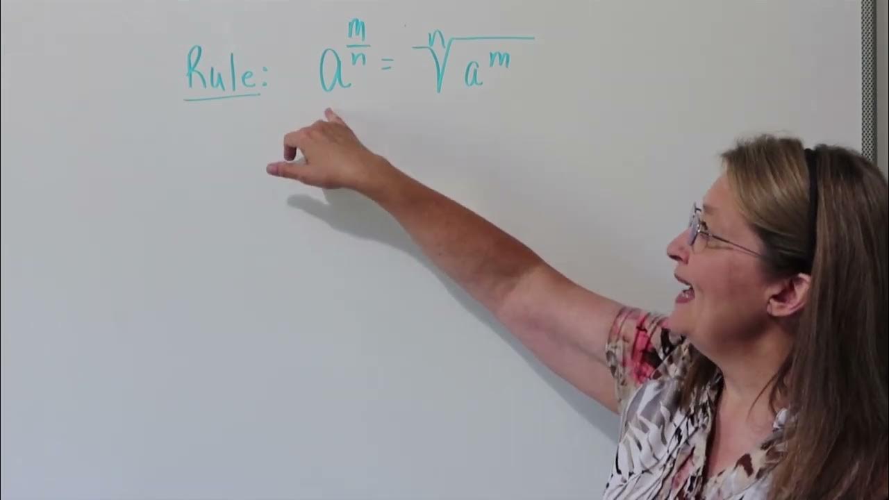 Nth roots & Rational Exponents- College Algebra #7 - YouTube