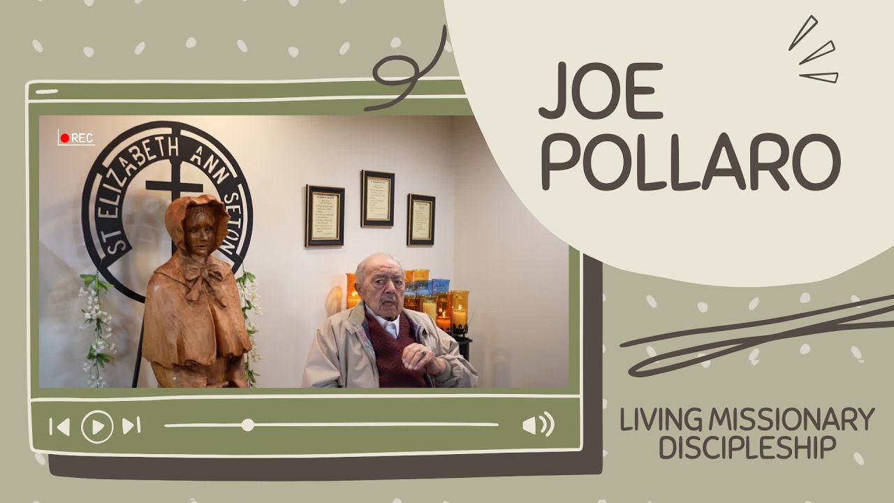 Missionary Discipleship: Joe Pollaro, April 2025, St. Elizabeth Ann Seton, Valparaiso, Indiana ...