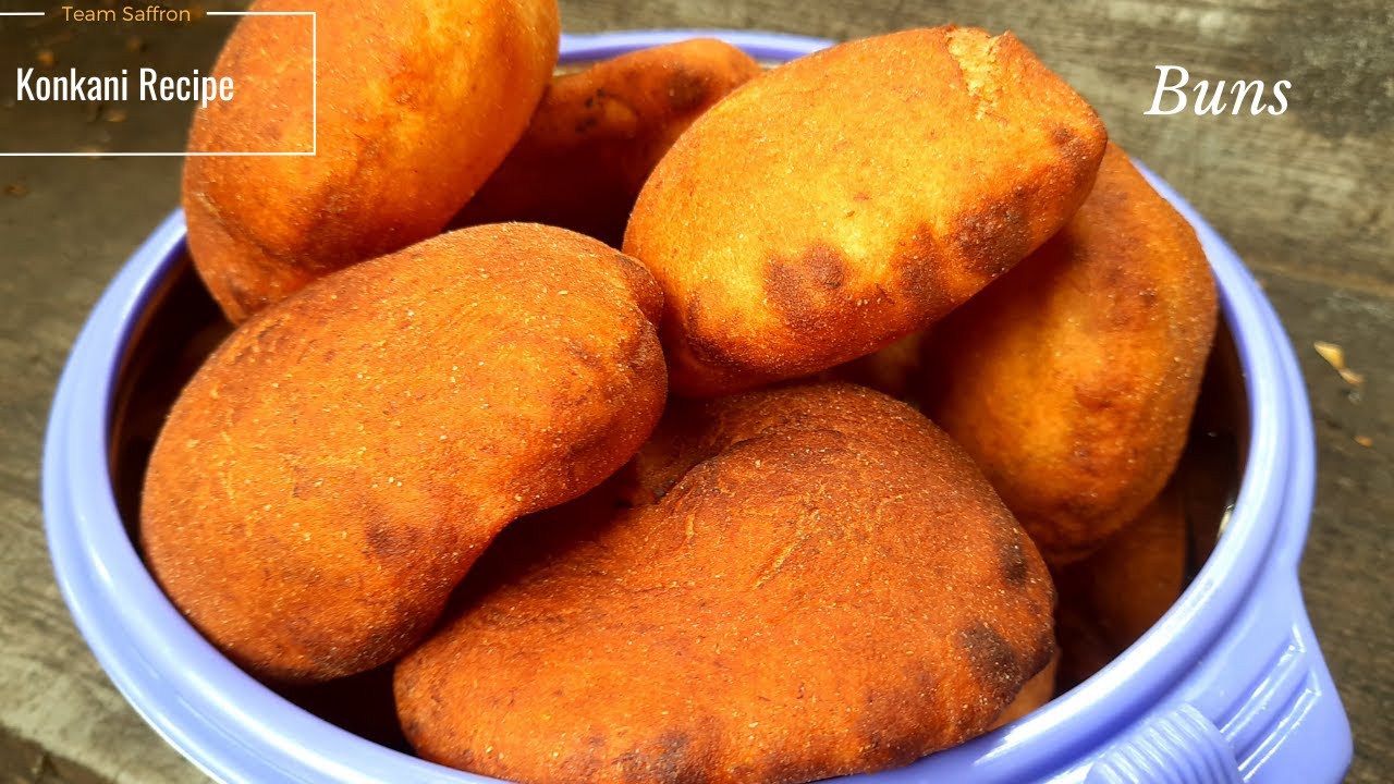 Buns ani Phov | Mangalore Buns & Phov | Banana Wheat Poori with Poha ...