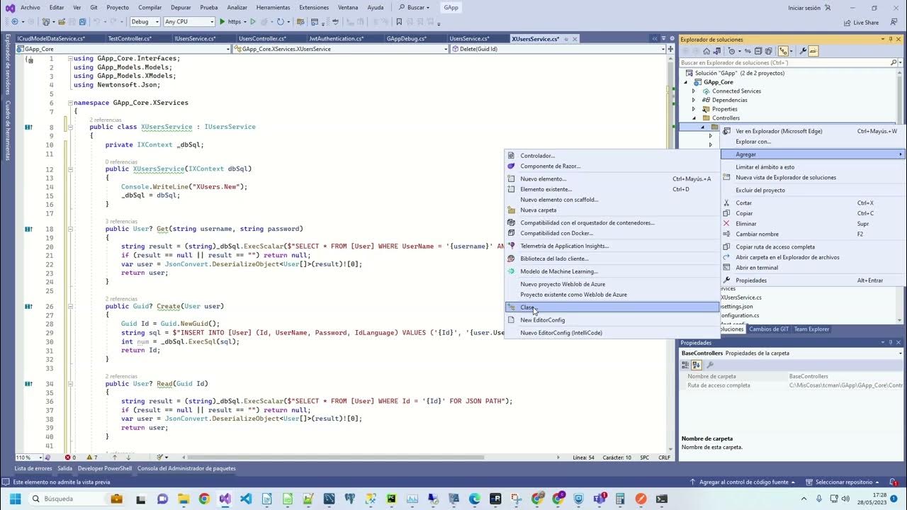 GApp 14 Controlador genérico para CRUD - YouTube