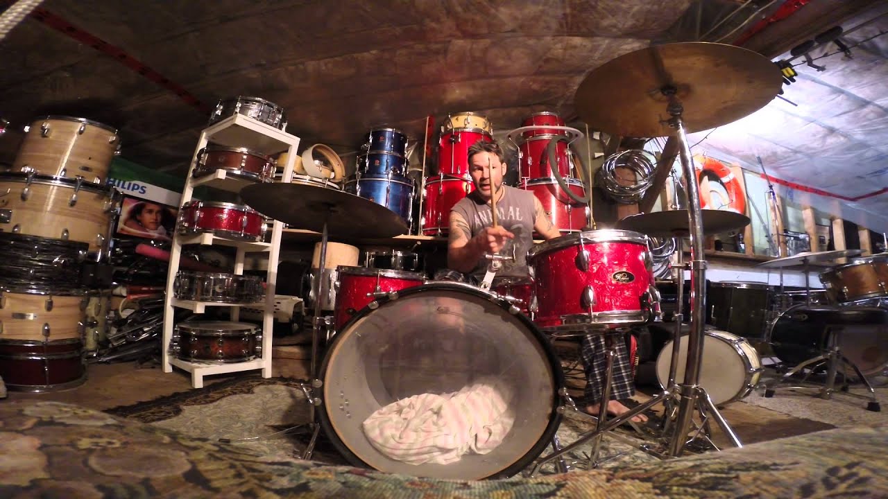 raven drum set sound check part 4 done - YouTube