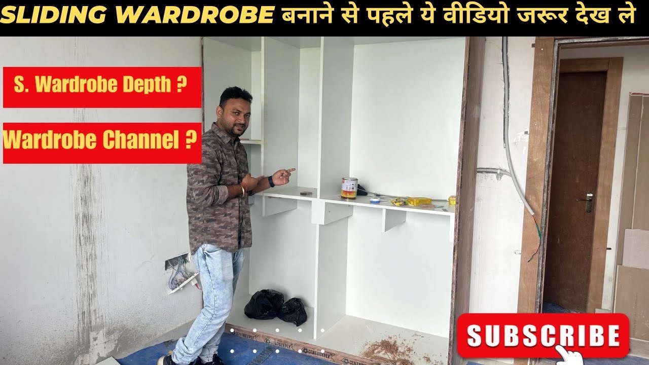 Sliding Wardrobe Design with Importants Tips | Sliding Wardrobe Work ...