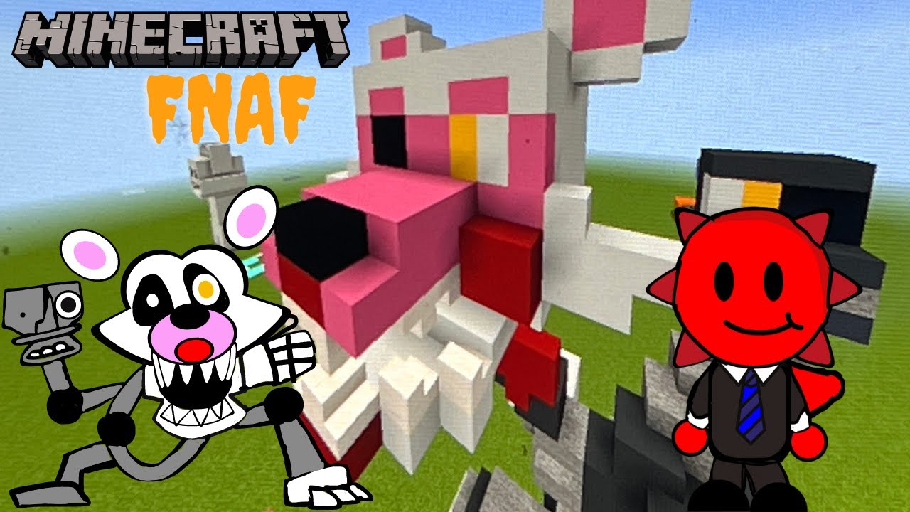 Minecraft Tutorial | How to build Mangle (Five Nights at Freddy's ...