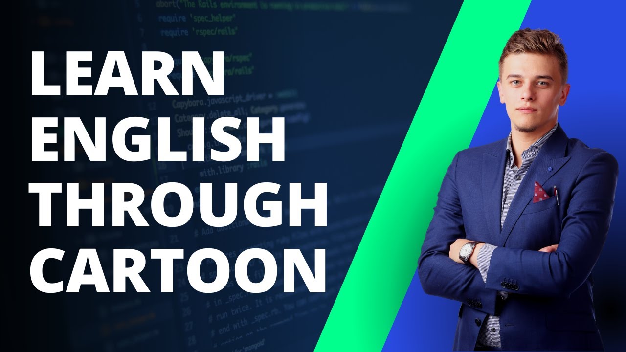 learn english through cartoon with Subtitles - English Conversation ...