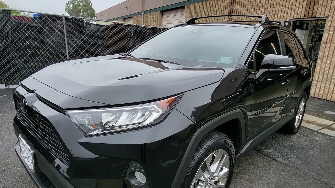 Rav4 Paint Protection Film (Hood Install) Unedited - YouTube