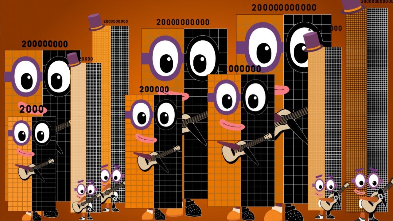 Half Normal! Numberblocks Band But Reimagined from (2000-2T) The ...