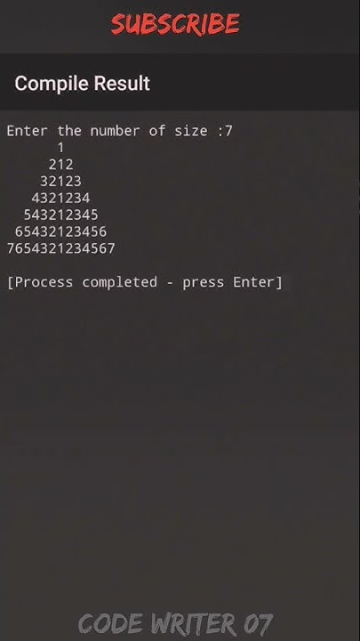 Normal C++ pattern program tutorial video || 💯🧠 #shorts #youtubeshorts ...