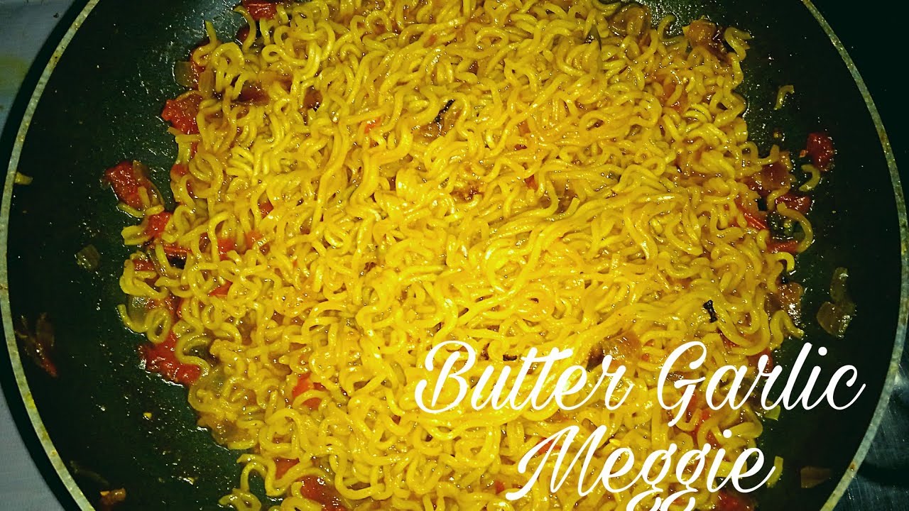 Butter Garlic Maggi | Garlic Maggi | Maggi | Cook With Mercy - YouTube