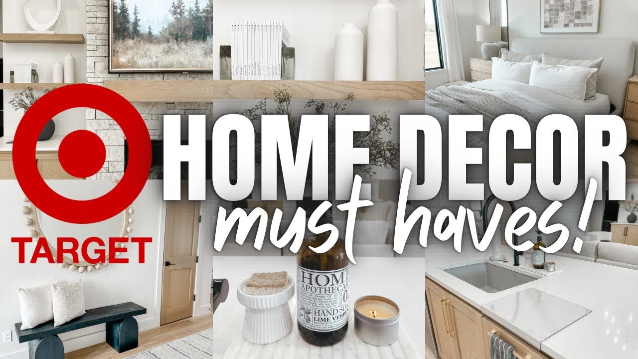 TARGET HOME DECOR MUST HAVES | NEW TARGET HOME PIECES WITH LINKS ...