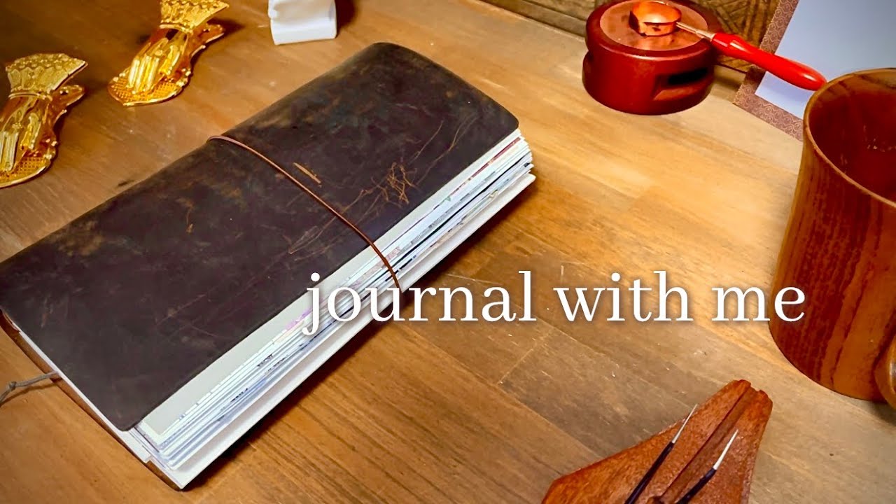 ASMR｜中華風なコラージュ🇨🇳｜journaling asmr, scrapbooking - YouTube