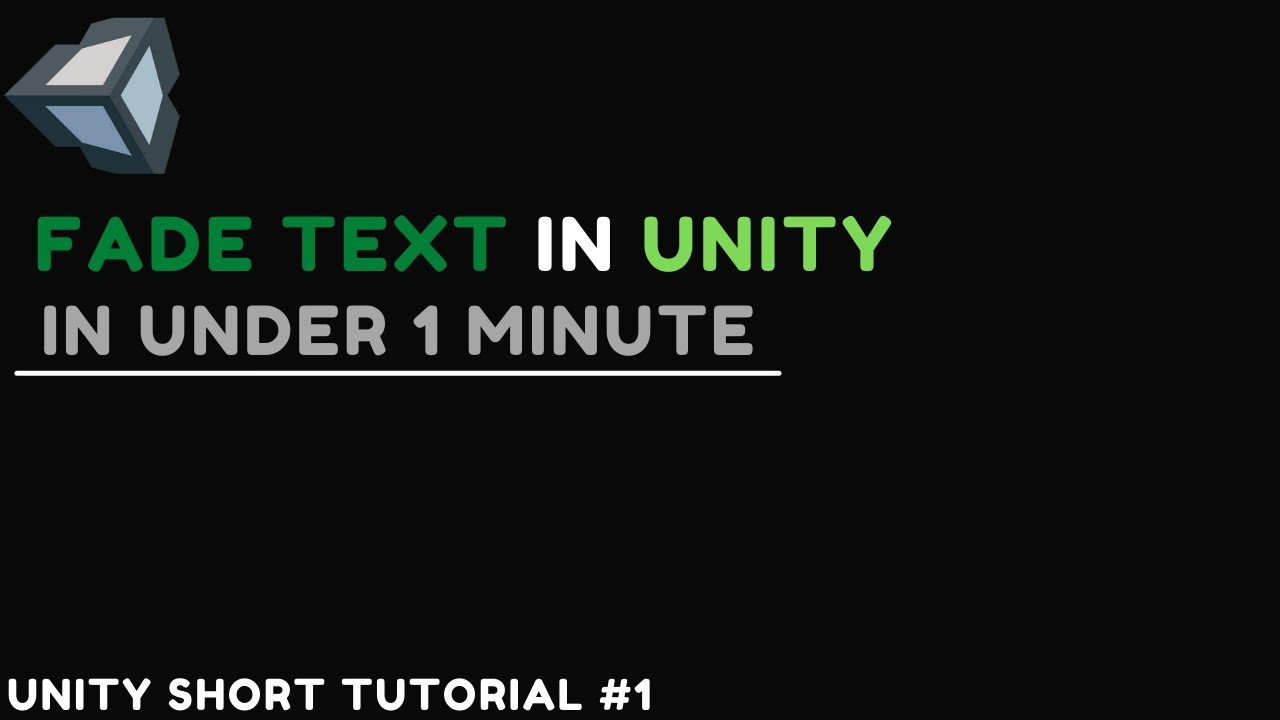 How To Fade Text In Unity Under A Minute YouTube how-to-fade-text-in-unity-under-a-minute-youtube