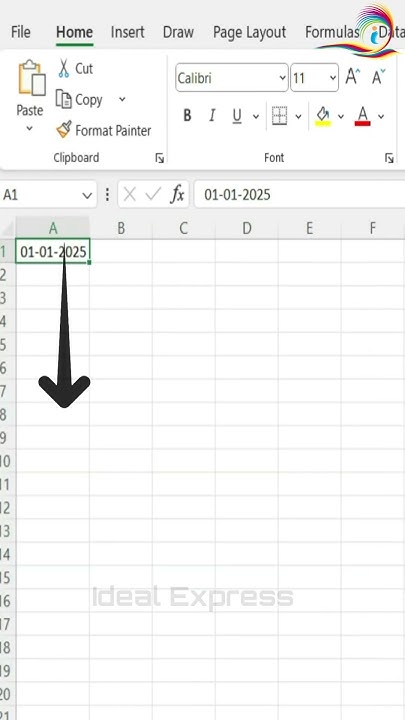 MS Excel ൽ Automatic DATE FILL ചെയ്യാൻ അറിയാമോ??? date function microsoft excel #date #exceltips ...
