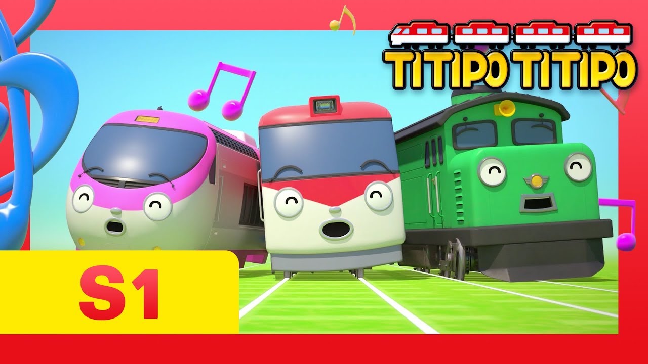 TITIPO S1 EP11 l Mr. Herb, are you okay?! l Trains for kids l TITIPO ...