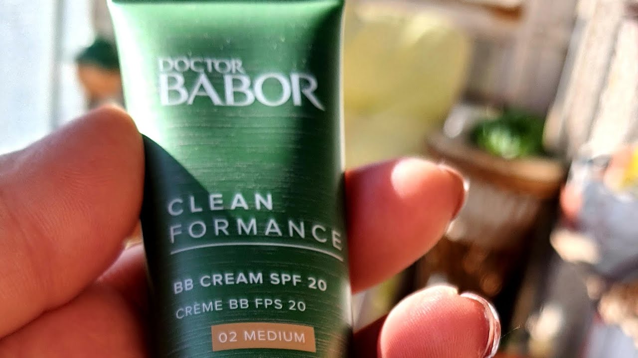 Dr. Babor Clean Formance BB Cream SPF 20 teszt -első benyomás-# ...