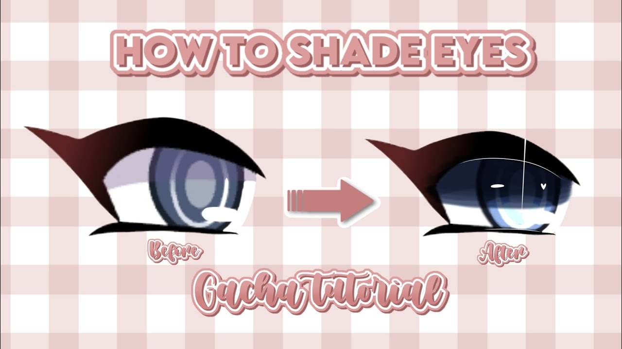 Eye shading tutorial - Gacha club - Ibis Paint X tutorial - YouTube