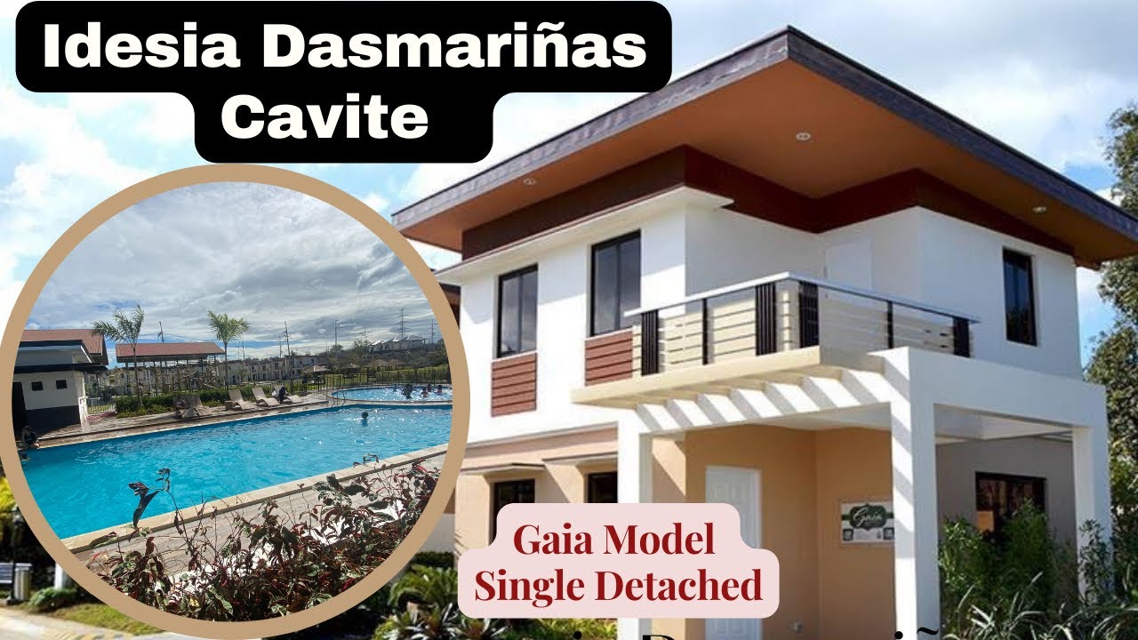 Idesia Dasmariñas Cavite | Gaia Model Single Detached - YouTube
