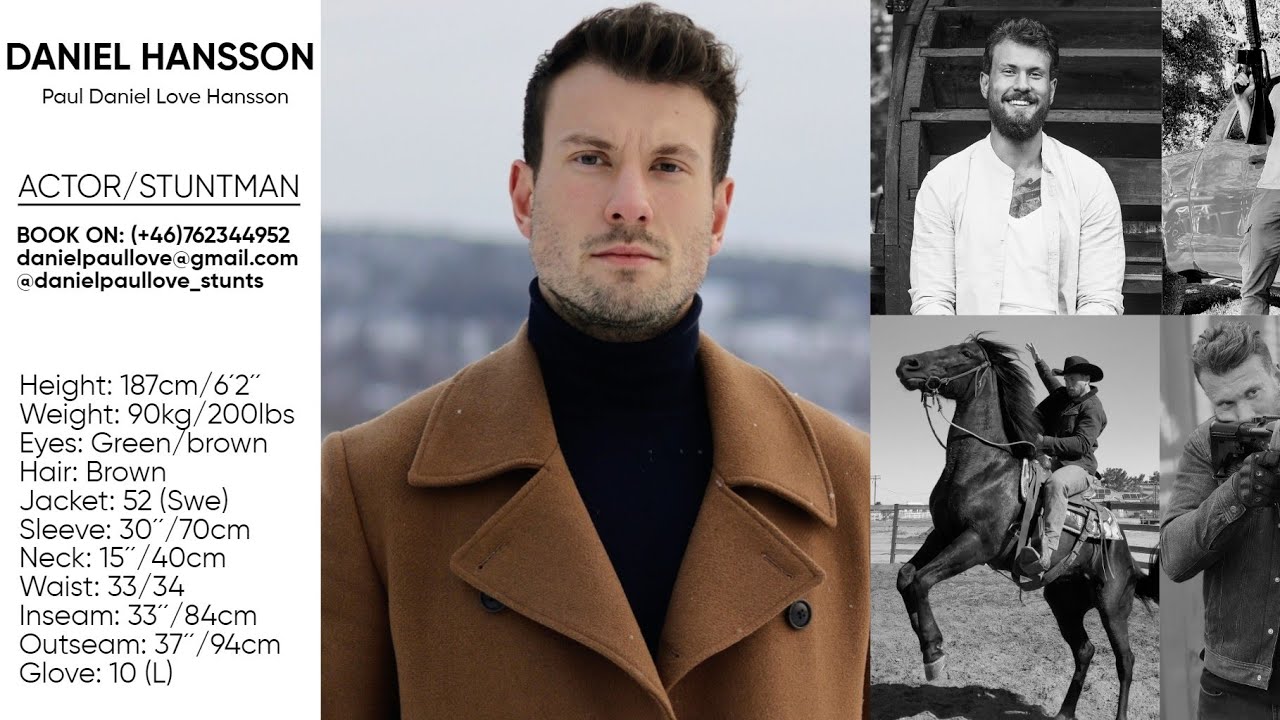 Daniel Hansson Stunt Reel 2022 - YouTube