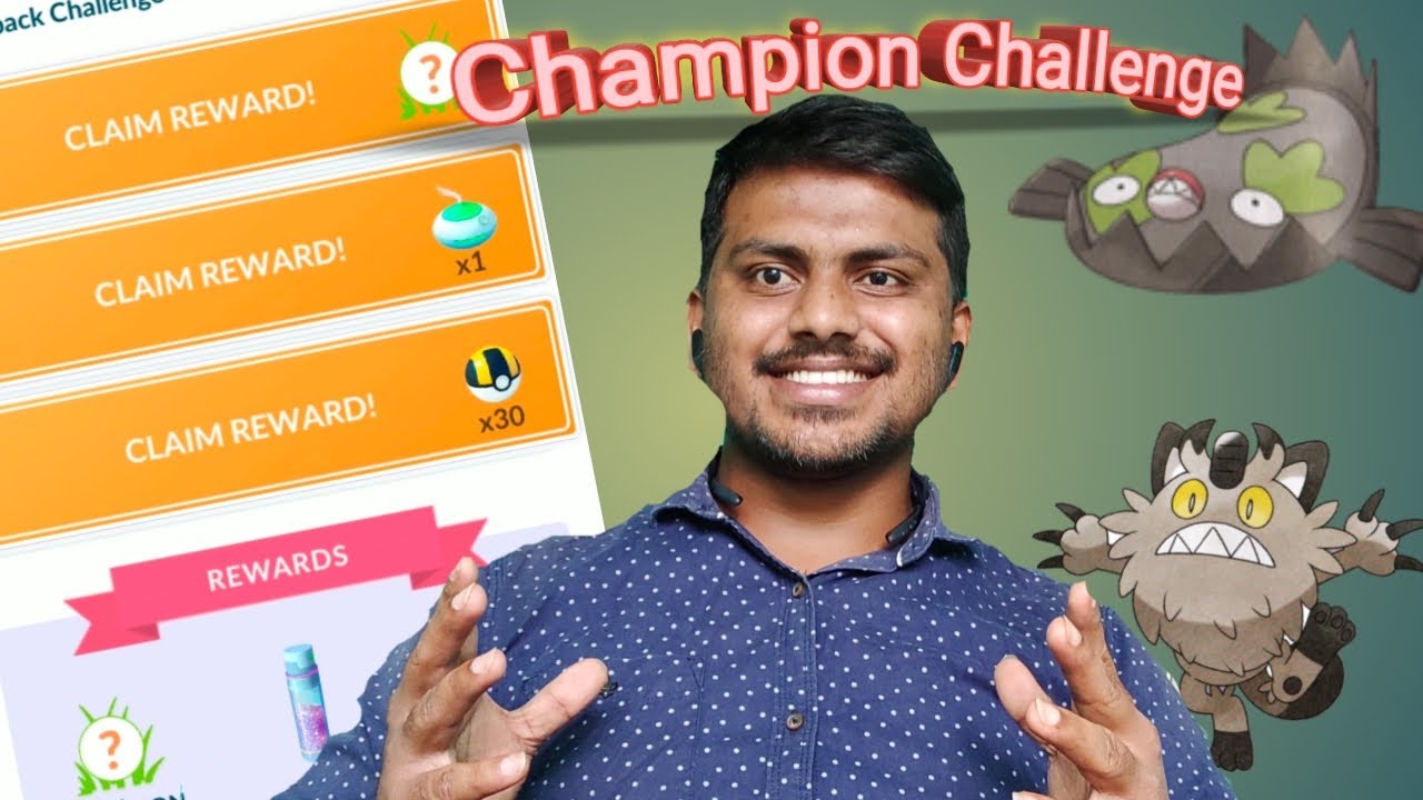 Complete Champion Throwback Challenge Research Story Line+Rewards - YouTube