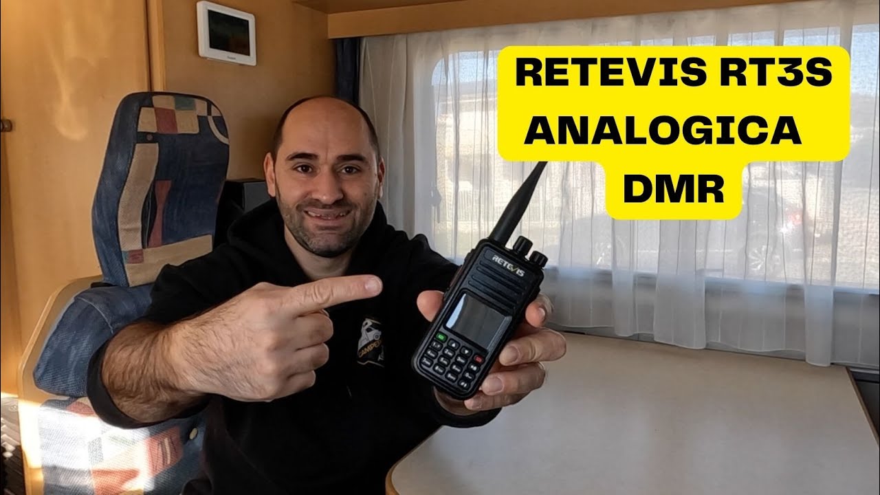 RETEVIS RT3S - RADIO ANALOGICA / DMR DA PORTARE SEMPRE CON NOI - YouTube