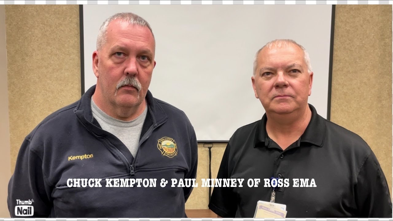 Ross EMA Disaster Preparedness, interview presented by Rathkamp ...